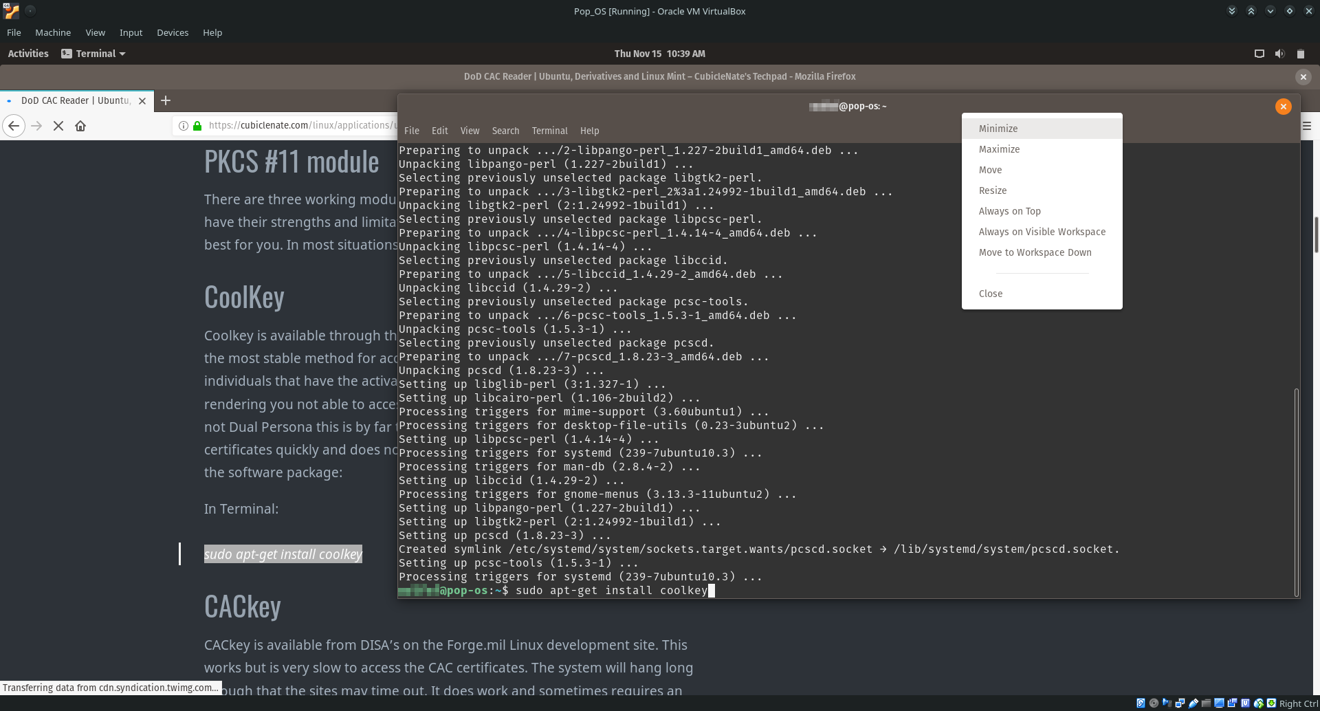 Pop!_OS | Review from an openSUSE User – CubicleNate's Techpad