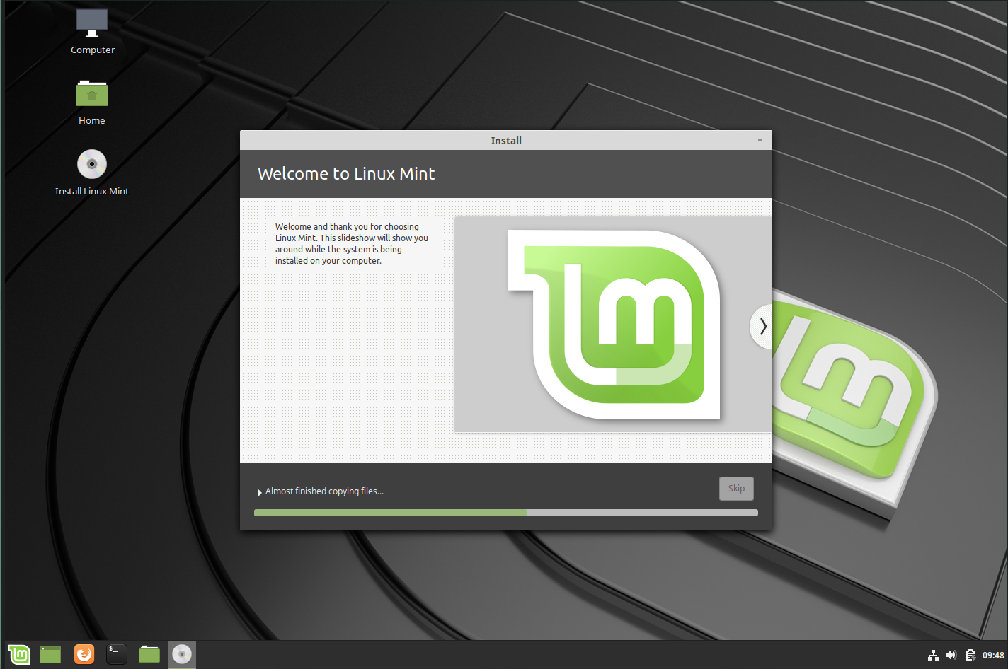 linuxmint-09-install – CubicleNate's Techpad