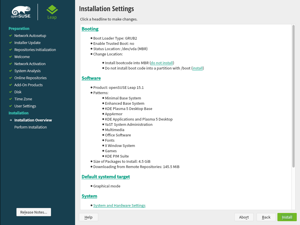 openSUSE Leap 15.1 Installation 22 – CubicleNate.com