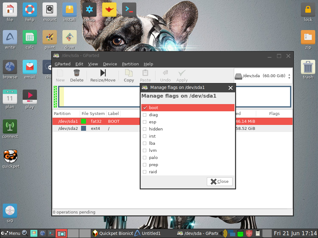 PuppyLinux VM 17 – CubicleNate's Techpad