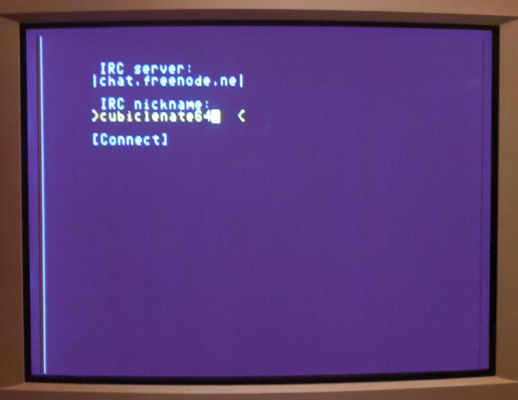 Commodore 64 on the Internet | IRC – CubicleNate.com
