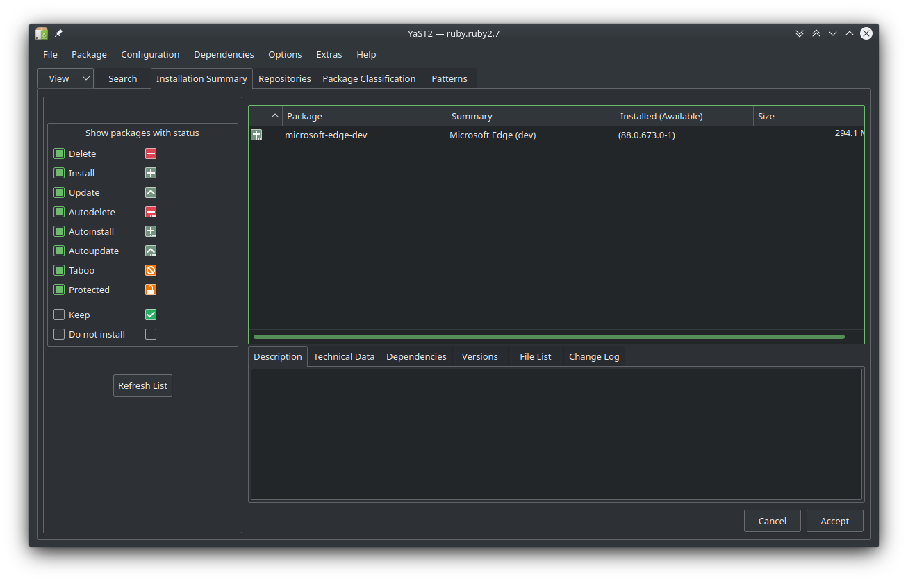 Microsoft Edge Browser on openSUSE Linux – CubicleNate.com